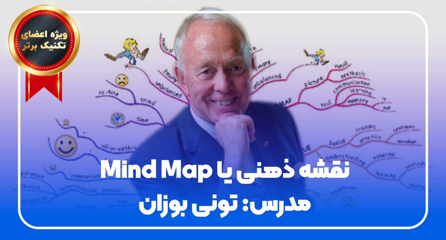 نقشه ذهنی یا Mind Map مدرس تونی بوزان ذهن برتر محمد سیدا مرد حافظه